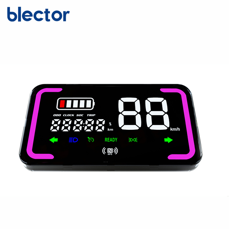 Smart keyless color LED display for electric scooter/mopeds/motorcycle ...