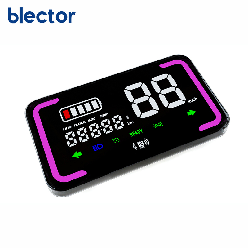 Smart keyless color LED display for electric scooter/mopeds/motorcycle ...